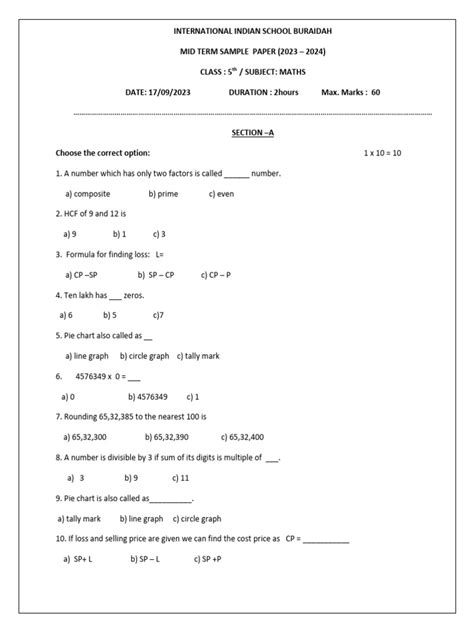 5 Maths 5 Pdf