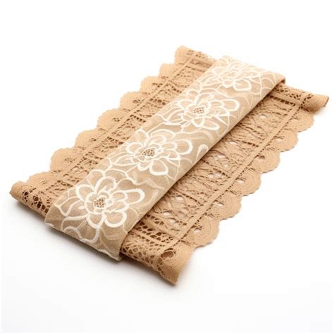 Premium Ai Image Diy Jute Lace Ribbon