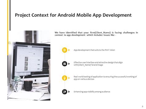 Android Mobile App Development Proposal Powerpoint Presentation Slides Powerpoint Slide