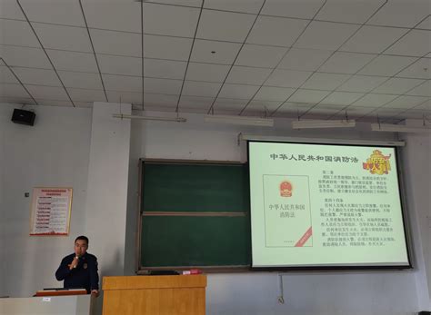 设备工程学院学生参加消防安全知识讲座 山西工程科技职业大学 设备工程学院！