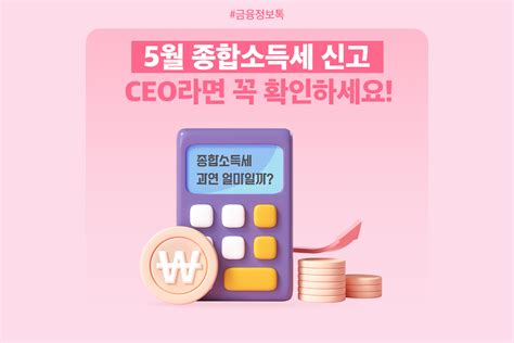 Ceo가 꼭 알아야 할 개인소득세 처리법feat 종합소득세