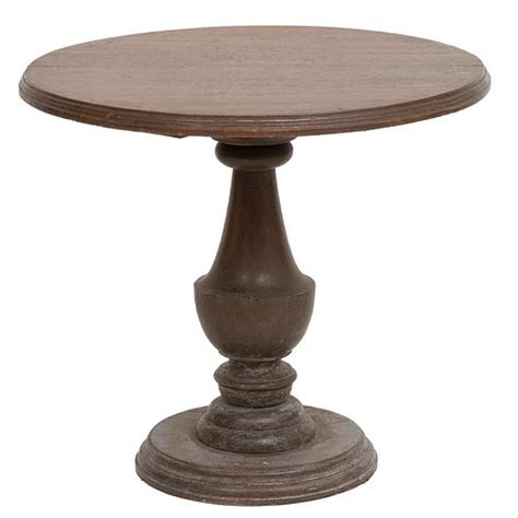 Mesa MÉxico Sxx Elaborada En Madera De Pino Con Cubierta Circular