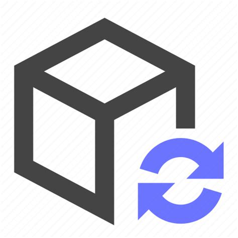 Object Model Cube Modeling Redo Reload View Icon Download On