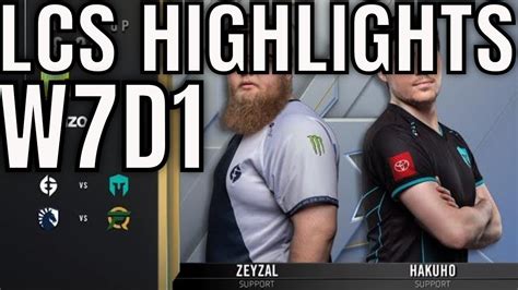 Lcs Highlights All Games Week Day Summer Eg Vs Imt Tl Vs Fly Youtube