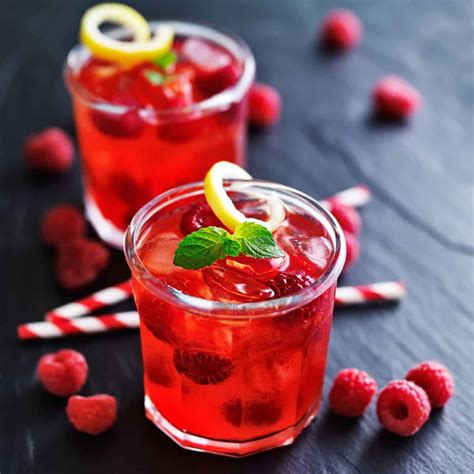 Raspberry Mint Iced Green Tea Days Well Spent