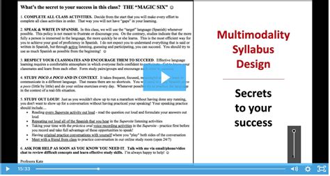 You Can Be In Two Places At One Time Dual Modality Teaching And Learning Part 2 Vista