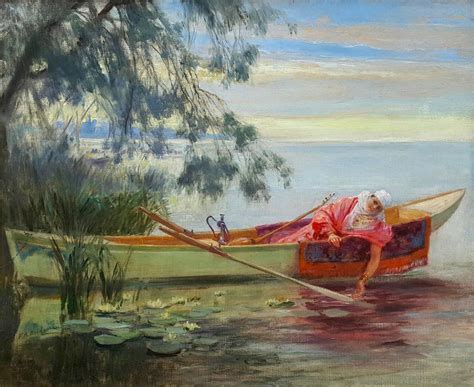 Frederick Arthur Bridgman Sur Le Bosphone On The Bosphorus