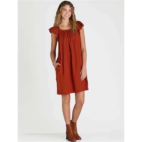 Time And Tru Womens And Womens Plus Mini Dress With Flutter Sleeves