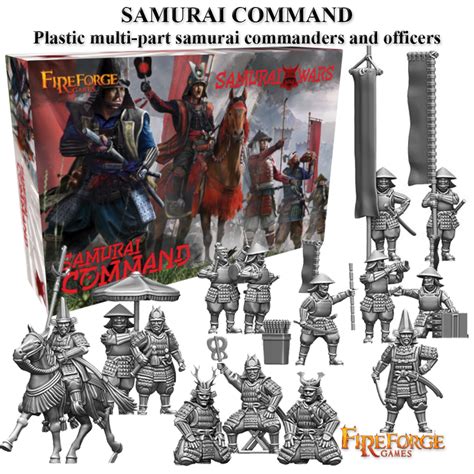 Pre Order New 28mm Samurai Commanders From Fireforge Ontabletop