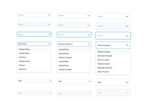 Figma Dropdown Ui Design Template By Roman Kamushken For Setproduct On