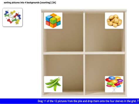 Counting A Sorting Pictures Into Backgrounds Teaching Resources