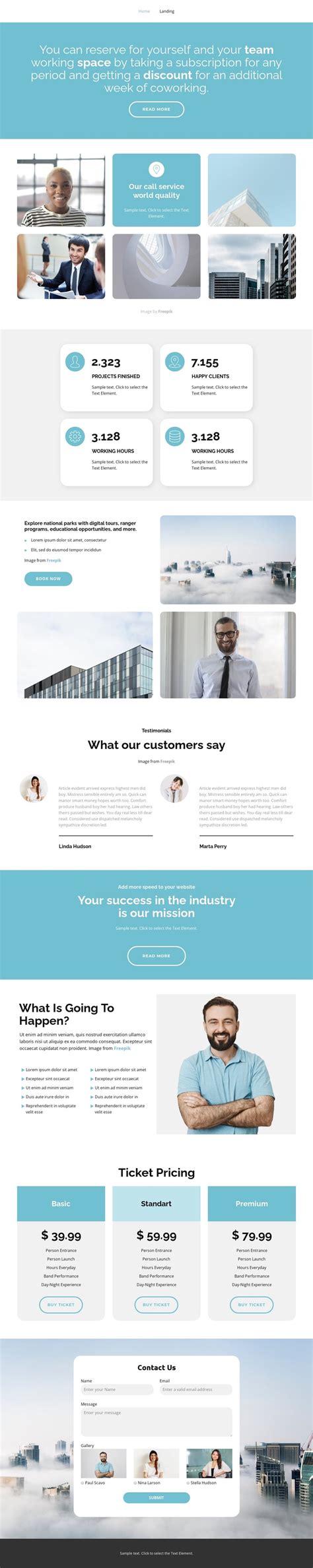 Analytics And Conclusions Html Template By Nicepage