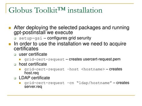 Ppt Globus Toolkit Grid Deployment Powerpoint Presentation Free