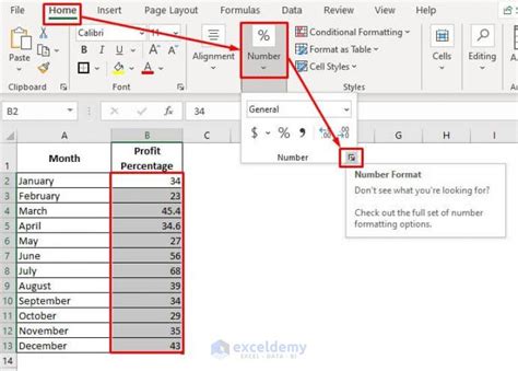 How To Convert Number To Percentage In Excel 3 Quick Ways