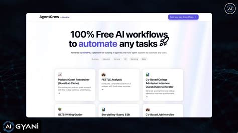 AgentCrew AI Automate Your Tasks