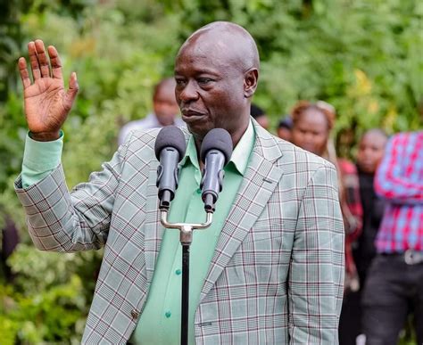 Dp Gachagua Speaks On Murder Of Meru Blogger Sniper