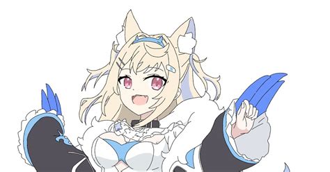 ホロライブ フワワ・アビスガード ユウサクのイラスト Pixiv