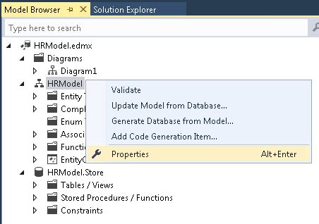 Entity Framework Linq And Model First For The Oracle Database