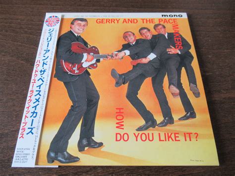 【目立った傷や汚れなし】日本盤、紙ジャケ、帯付、良品 ジェリー・アンド・ザ・ペースメイカーズ【ハウ・ドゥ・ユー・ライク・イット】gerry