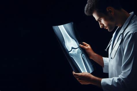 Premium Ai Image Orthopedic Surgeon Doctor Examining Patients Leg