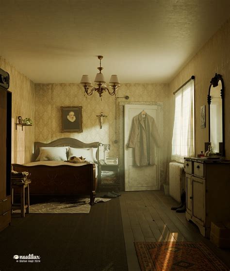 Grandpas Bedroom Finished Projects Blender Artists Community