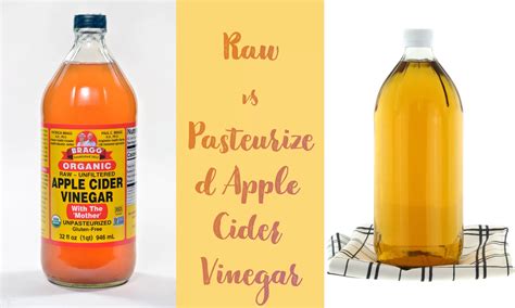 Raw Vs Pasteurized Apple Cider Vinegar Which Is Better The Coconut Mama