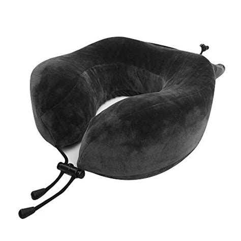 Fh Group Ultimate Comfort Memory Foam Support Travel Neck Pillow Plush