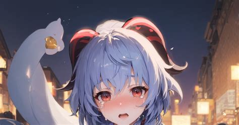 甘雨 甘雨は私を愛していると言おうとするが、嘘をついている 乙女グラインダーのイラスト Pixiv