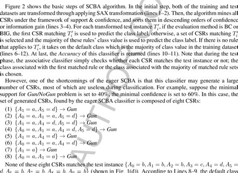 Eager Associative Classifier Scba Fig 3 The Lazy Associative Download Scientific Diagram