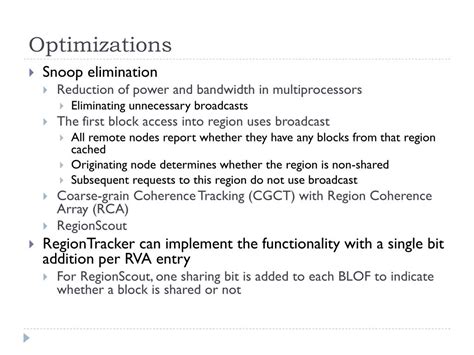 Ppt A Framework For Coarse Grain Optimizations In The On Chip Memory