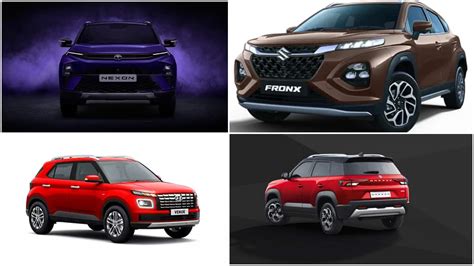Top 5 Sub 4 Metre Suvs Sold In Sept Nexon Brezza Punch Car News