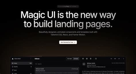 Magic Ui Pro Build Stunning Landing Pages Fast Tailkits