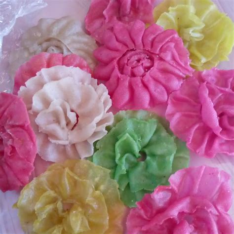 Jual Kerupuk Dapros Kembang Bunga Rose Mawar Mentah Isi Berat 250gr