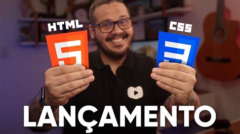LANÇAMENTO Curso de HTML5 e CSS3 atualizado 2020 YouTube
