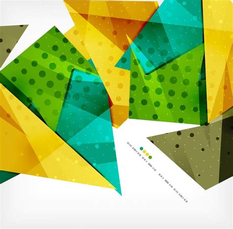 Premium Vector Geometric Shape Abstract Futuristic Background