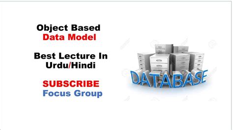 8 Object Based Data Model DBMS Lecture In Urdu Hindi YouTube