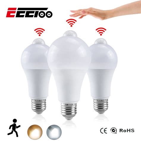Bombilla Led Con Sensor De Movimiento