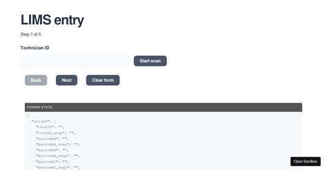 Quagga Examples Codesandbox