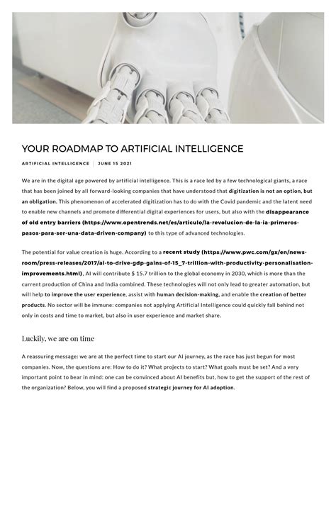 SOLUTION: Your roadmap to artificial intelligence - Studypool