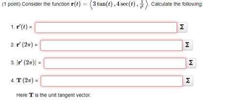 Solved Point Consider The Function Chegg