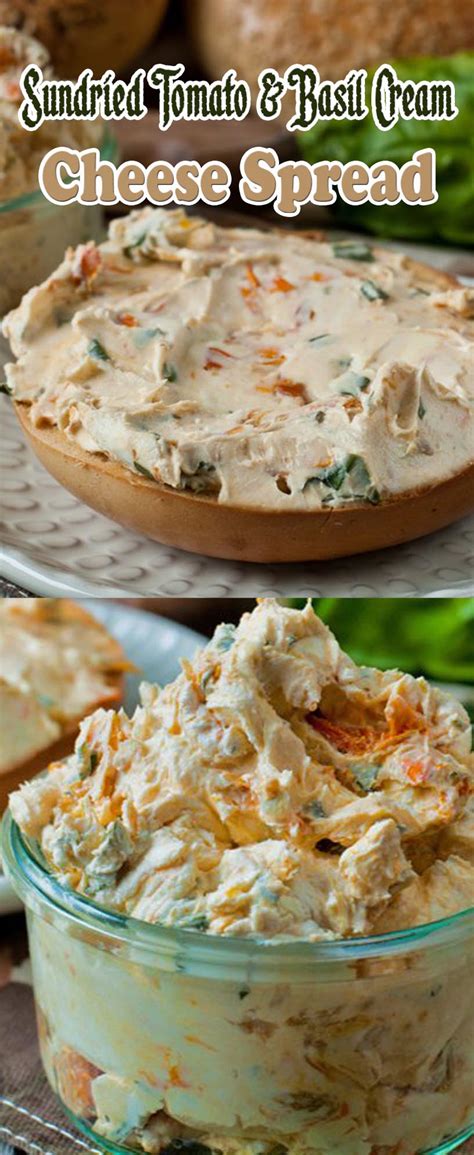 Sundried Tomato And Basil Cream Cheese Spread