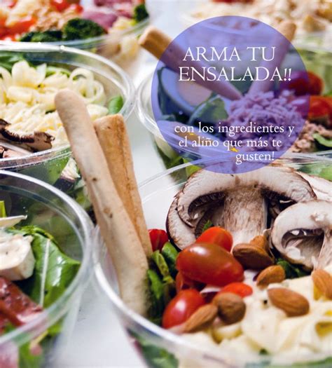 Armá tu propia ensalada como más te guste Ensaladas