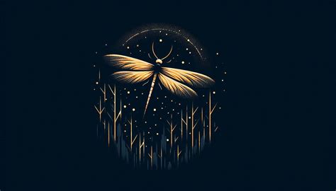 A Firefly Glowing In Dark Woods Graphic By Creativeguru · Creative Fabrica