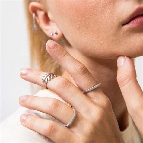 Chloi δαχτυλίδι ασημί Πριγκιπώ