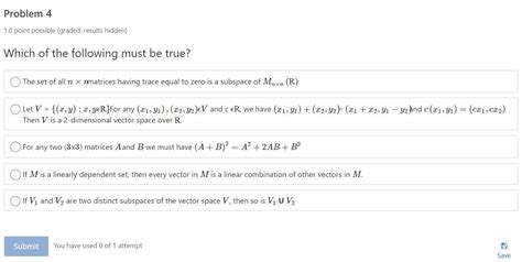 solved problem 4 1 0 point possible graded results hidden