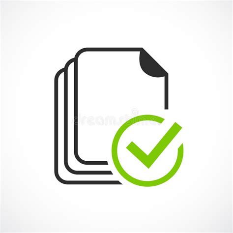 Vector Completed Stamp Stock Vector Illustration Of Filled 31258902
