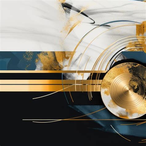 Premium Photo Abstract Vinyl Record And Music Technological Background