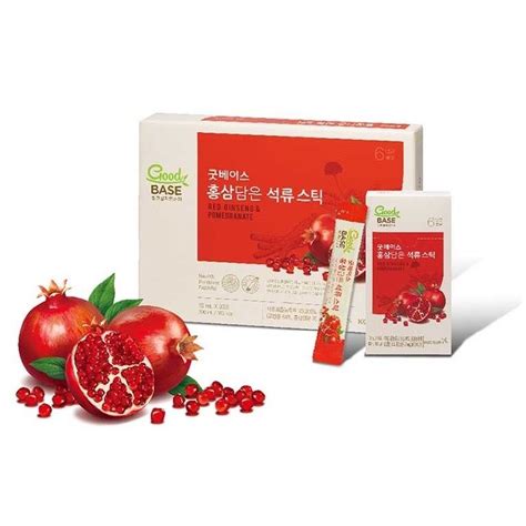 全城熱賣 韓國 紅蔘紅石榴濃縮口服液禮盒裝 10ml X 30包 平行進口 Hktvmall 香港最大網購平台
