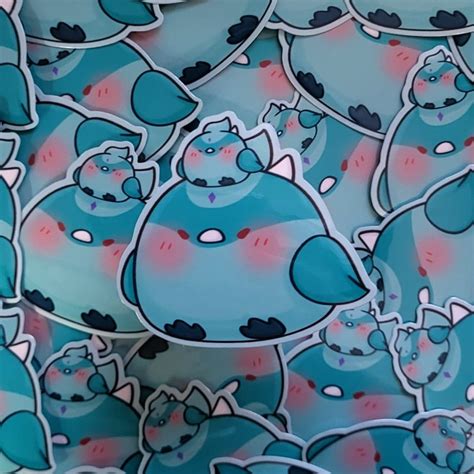 Genshin Impact Xiao Bird Sticker Etsy