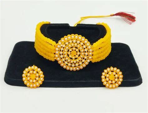 Stylish Alloy Beads Work Jewellery Set At Rs Jagdamba Enterprises